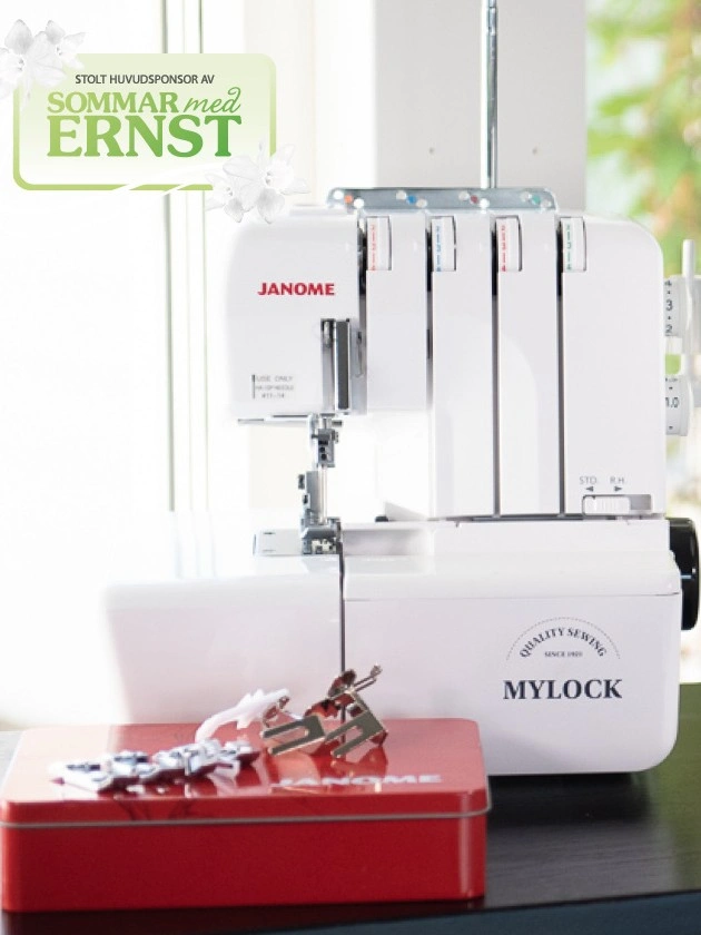 Köp Janome Overlock 644D hos ZannaZ.Perfekt till att sy i trikå
