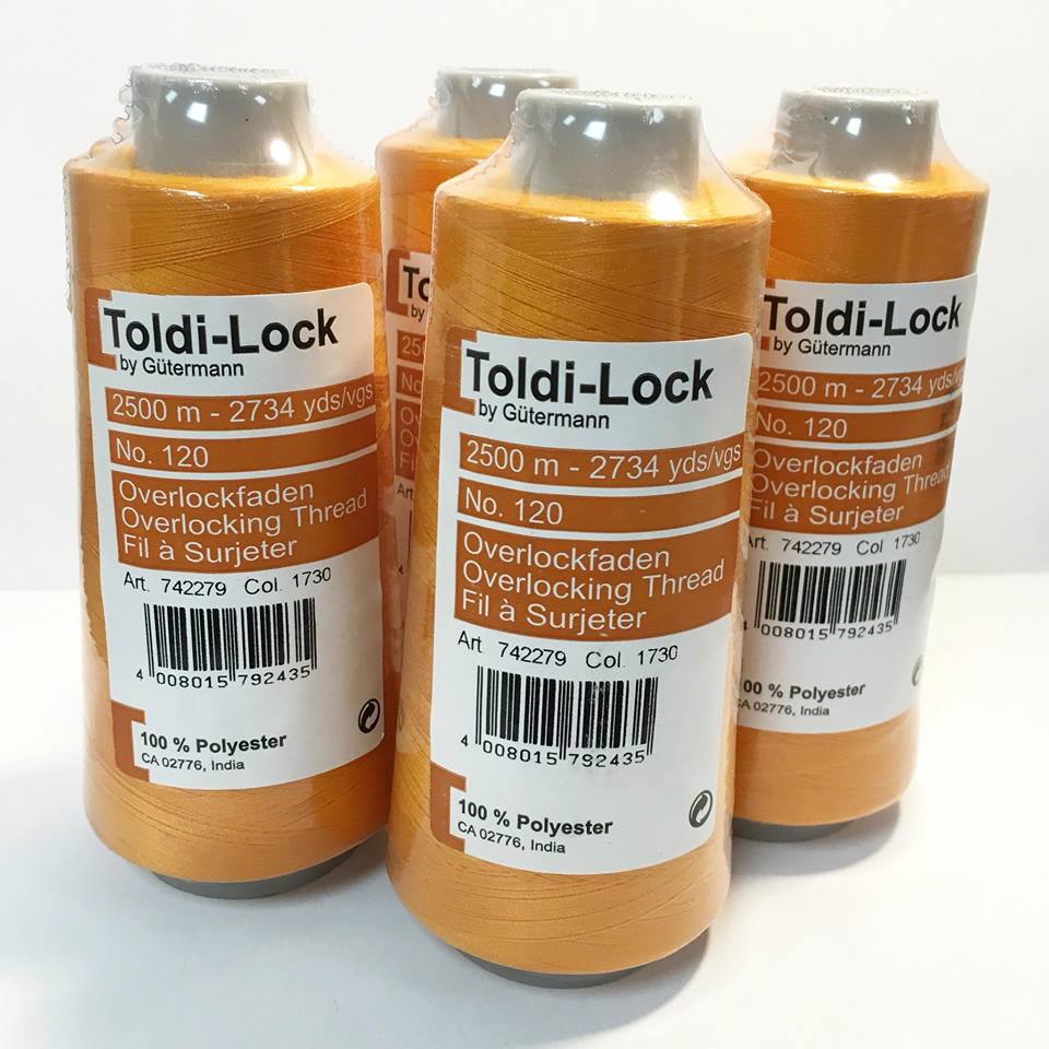 Gütermann Toldi-Lock Overlockstråd - 1730 - 4st